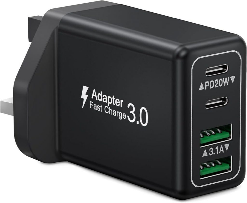 40w 4 Port USB Plug Fast Charger Review - Savage Reviews