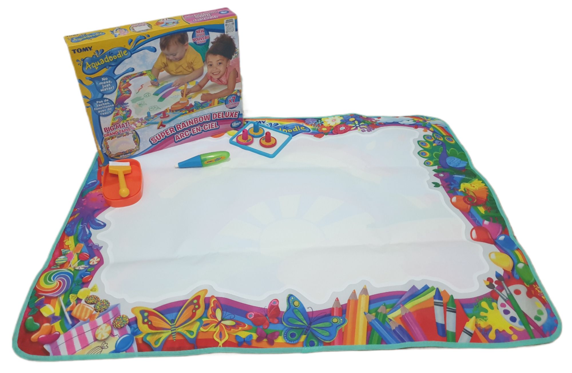 Aquadoodle Super Rainbow Deluxe Water Doodle Mat Review - Savage Reviews