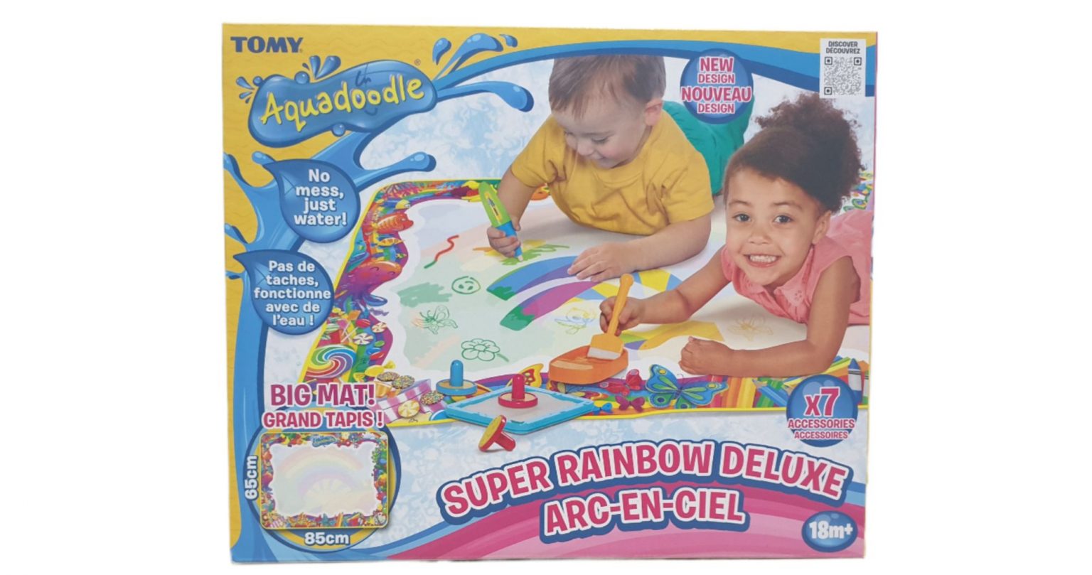 Aquadoodle Super Rainbow Deluxe Water Doodle Mat Review - Savage Reviews